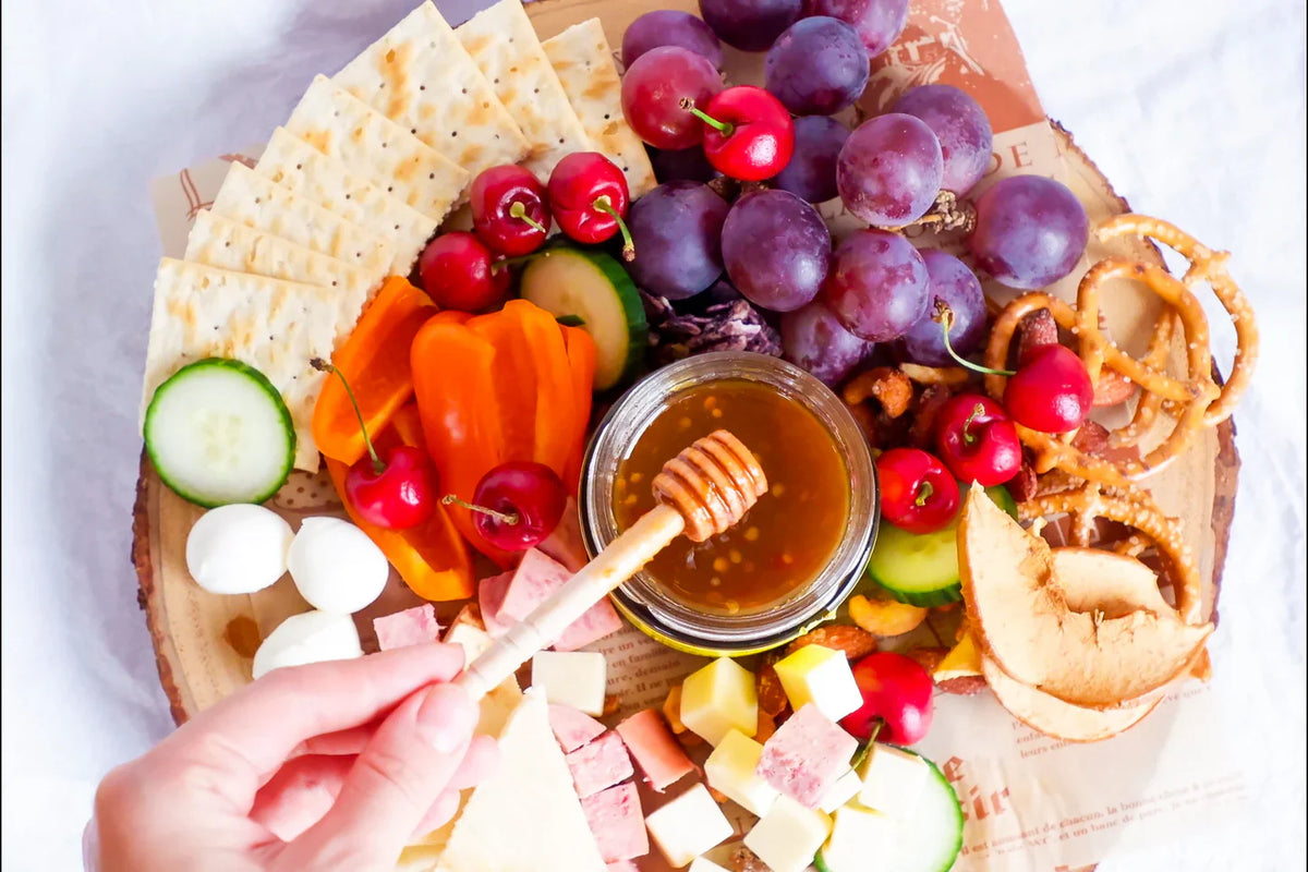 Scotch Bonnet Pepper Honey Cheese Board – Lignum Honey Inc.